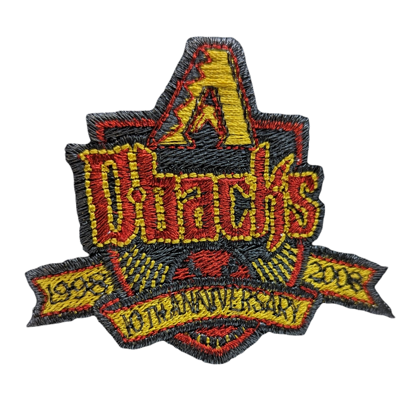 New Era 59Fifty Arizona Diamondbacks 10th Anniversary Patch Fitted Hat ...